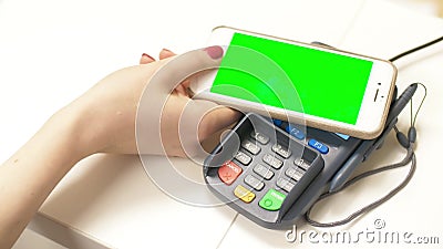 Contactless Payment: Using the Smart Phone for Pay Bill. Wireless ...
