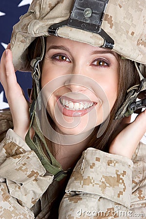 Female Soldier Royalty Free Stock Photo - Image: 5191485