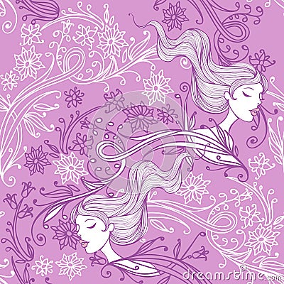 Feminine Pattern Royalty Free Stock Photo - Image: 20424615