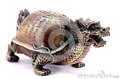 Feng Shui. Turtle-Dragon Stock Photos - Image: 20502303