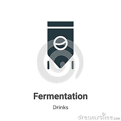 Fermentation Vector Icon On White Background. Flat Vector Fermentation Icon Symbol Sign From ...