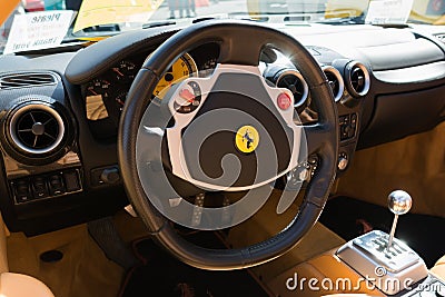 Ferrari Dashboard On Display Editorial Photo | CartoonDealer.com #70435557