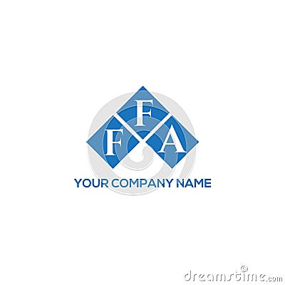 FFA Letter Logo Design On WHITE Background. FFA Creative Initials ...