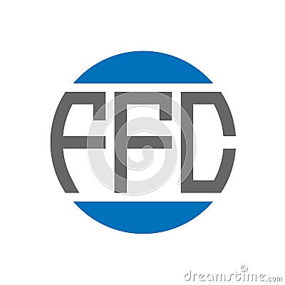 FFC Letter Logo Design On White Background. FFC Creative Initials ...