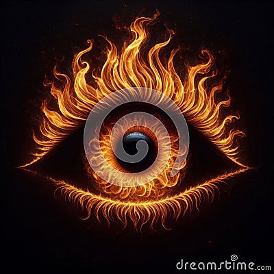 Fiery Gaze Royalty-Free Stock Photo | CartoonDealer.com #328627899