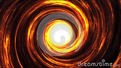 Fiery Vortex, Gas and Matter Pulled by Strong Gravity Swirl Around ...