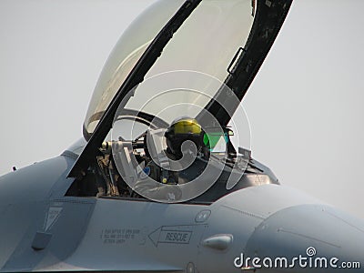 Fighter Jet Pilot Royalty Free Stock Photography - Image: 583227
