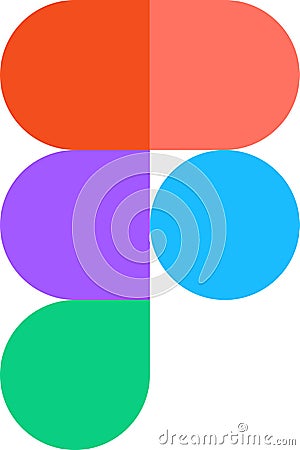 Figma Logo Vector Illustration | CartoonDealer.com #174511196