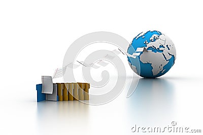 Files Transferring Royalty-Free Stock Image | CartoonDealer.com #35374192