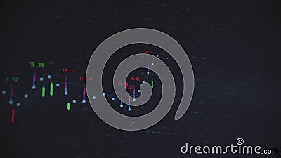 Financial Graph And Data Showing A Steady Increase In Profits, Growing ...