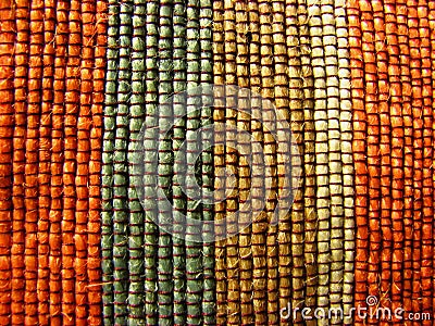 Fine Woven Abaca In Multicolored Stripes Royalty Free Stock Photo ...