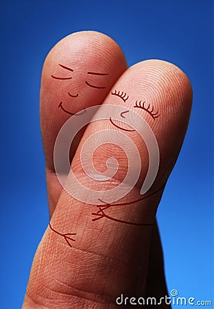 Finger People In Love Stock Image - Image: 26948961