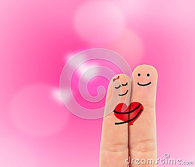 Fingers In Love Stock Photo - Image: 48388845