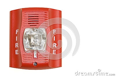 Fire Alarm Isolated Royalty Free Stock Images - Image: 11670679