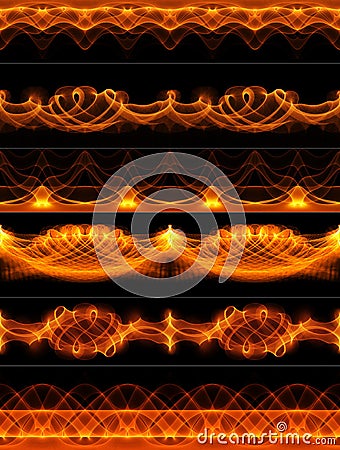 Fire Borders Stock Photography | CartoonDealer.com #15424358