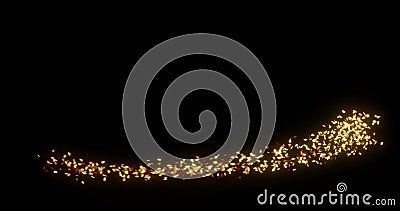 Fire Burning Embers Ash Particles Stock Video - Video of embers, blaze ...