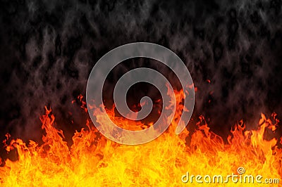 Fire Foreground Stock Photography - Image: 18648752
