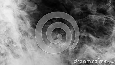 Fire Smoke from Bottom Up Black Background Stock Video - Video of ...