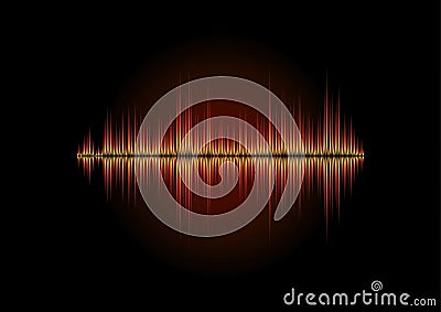 Sharp Fire Waveform Cartoon Vector | CartoonDealer.com #29706971