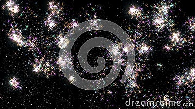 Fireworks Sparks Particle Color Stock Video - Video of merry, science ...