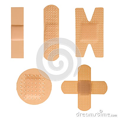 First Aid Plasters Stock Images - Image: 3295794