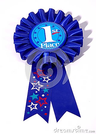First Place Ribbon Royalty Free Stock Image - Image: 33346