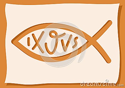 Fish, A Christian Symbol Royalty Free Stock Photography - Image: 17143967