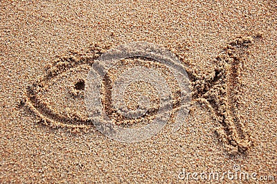 Fish Sign Stock Photo - Image: 2999950