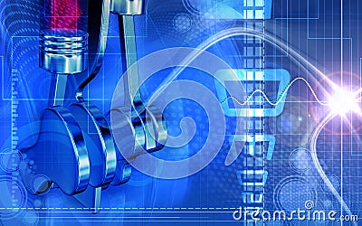 Five Stroke Engine Stock Illustration | CartoonDealer.com #8183281