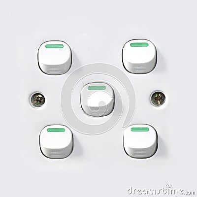 Five Switches Stock Photo | CartoonDealer.com #12731196