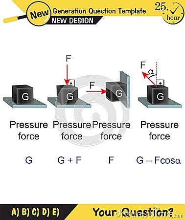 Pressure In Solids, Different Solid Pressure Examples, Physics Examples ...