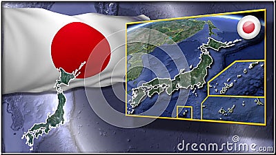 Japan Infographic Animation Map Stock Footage - Video of guineabissau ...