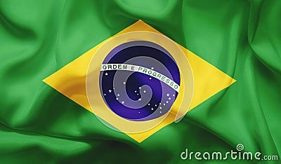 Flag Of Brazil Texture Background Royalty-Free Stock Photo ...