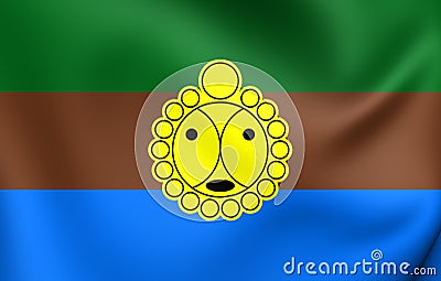 Flag Of Utuado, Puerto Rico. Royalty-Free Stock Photography ...