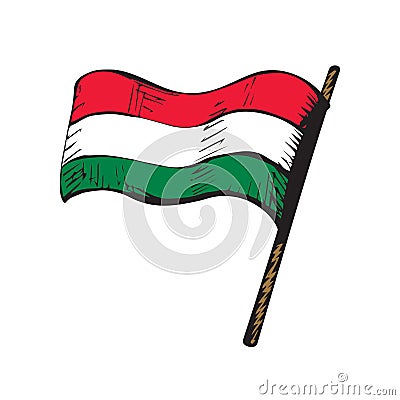 Flag. Vector Drawing Iccon Sign | CartoonDealer.com #148886319