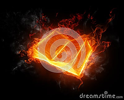 Flamy Symbol Stock Image | CartoonDealer.com #9349159