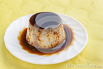 Flan With Syrup Royalty-Free Stock Photography | CartoonDealer.com ...