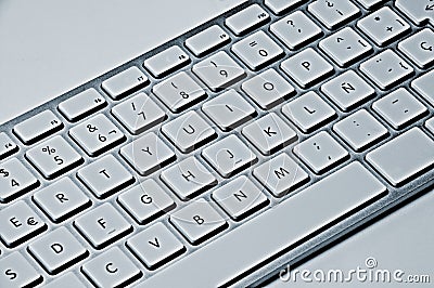 Flat Keyboard Royalty Free Stock Images - Image: 7014559