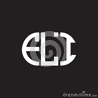FLI Letter Logo Design On Black Background FLI Creative Initials Letter ...