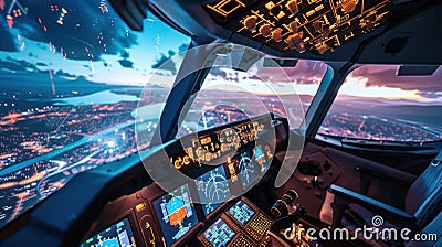 A Flight Simulator With Realistic Controls And Virtual Displays ...