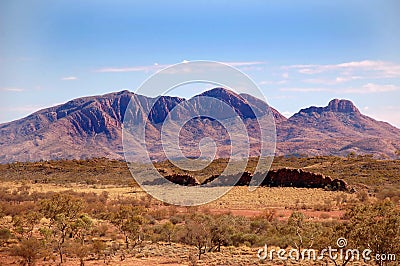 Flinders Ranges Mountains In Australia Royalty Free Stock Image - Image ...