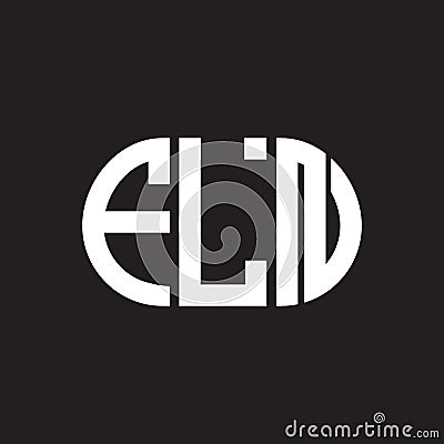 FLN Letter Logo Design On Black Background. FLN Creative Initials ...