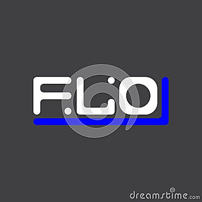 FLO Letter Logo Creative Design With Vector Graphic, FLO Simple And ...