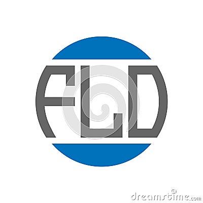 FLO Letter Logo Design On White Background. FLO Creative Initials ...