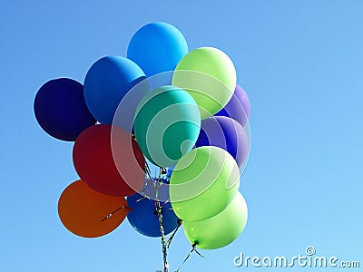 Floating Balloons Royalty Free Stock Photography - Image: 5897457