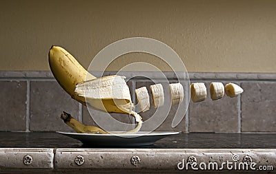 Floating Banana Royalty Free Stock Photo - Image: 18936025