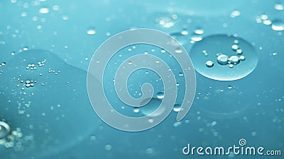 Floating Oil Drops On Water Surface Stock Footage - Video of studio ...