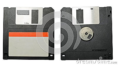 Floppy Disk Front And Back Royalty-Free Stock Photo | CartoonDealer.com ...