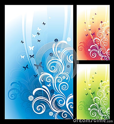 Flora Pattern Cartoon Vector | CartoonDealer.com #6235567
