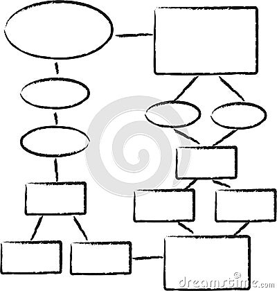 Flowchart Cartoon Vector | CartoonDealer.com #13020491